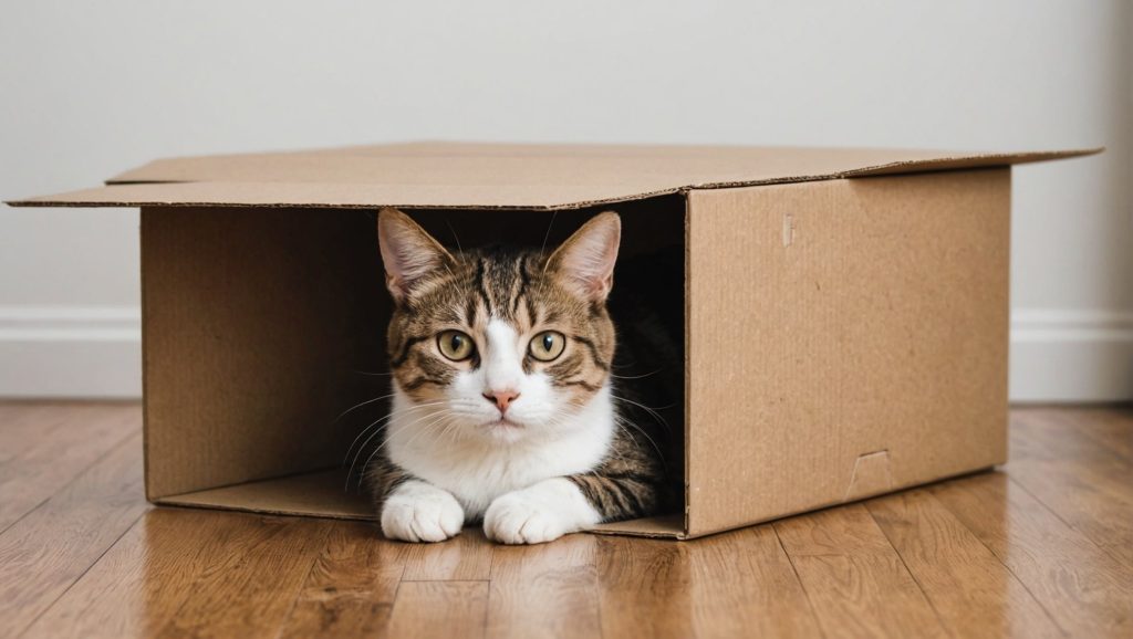 Pourquoi les chats aiment-ils les boîtes ? - Animaux eco responsables